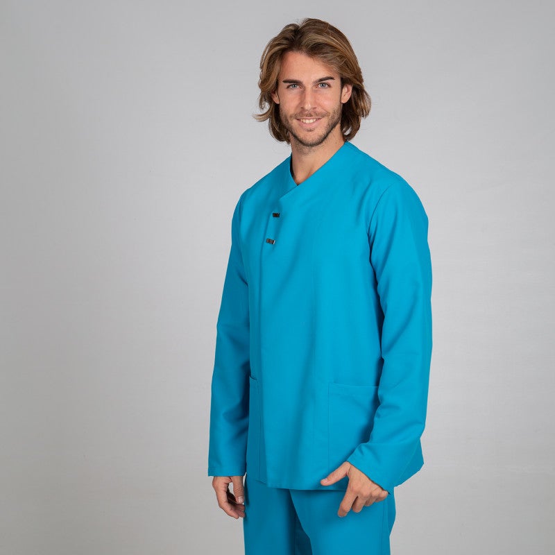 Blusa sanitaria para hombre en microfibra de gran resistencia GARY'S ...