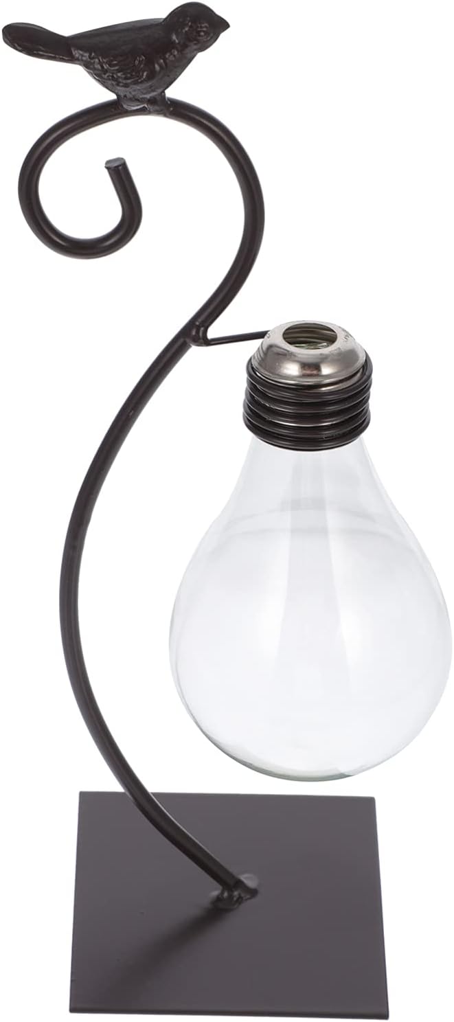 Jardinière en verre de bureau, Vase hydroponique, Support de terrarium ...