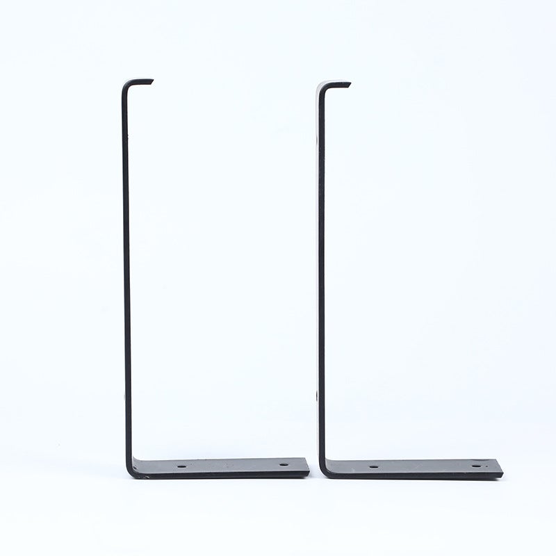 Pair of L-Shaped Wall Mount Invisible Shelf Brackets M | Leroy Merlin