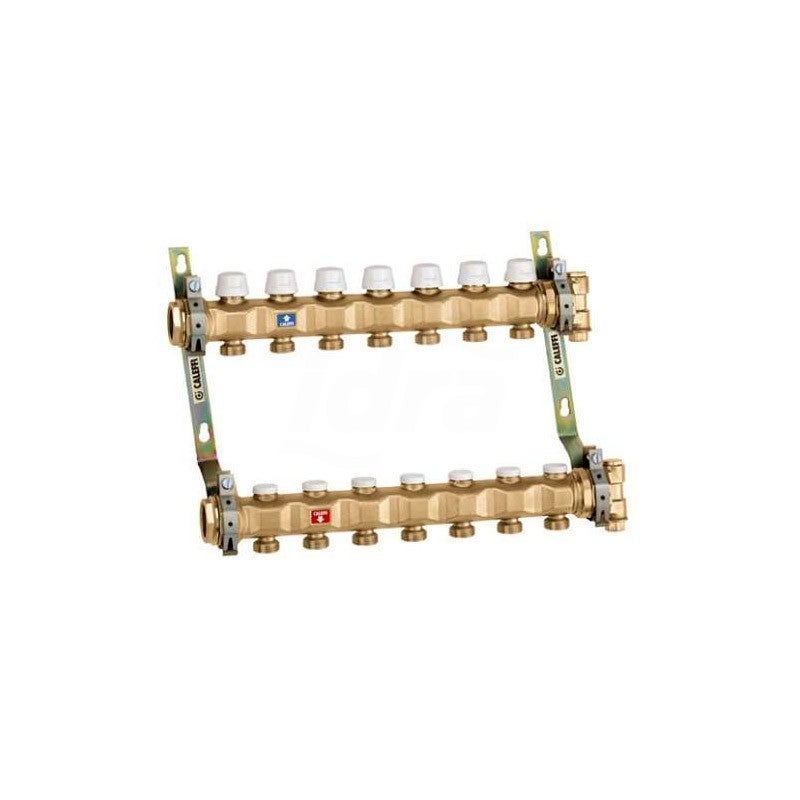 CALEFFI 663 Collettore Premontato Diam.1.1/4" 5 Derivazioni Diam.3/4"M - 6637E5 | Leroy Merlin