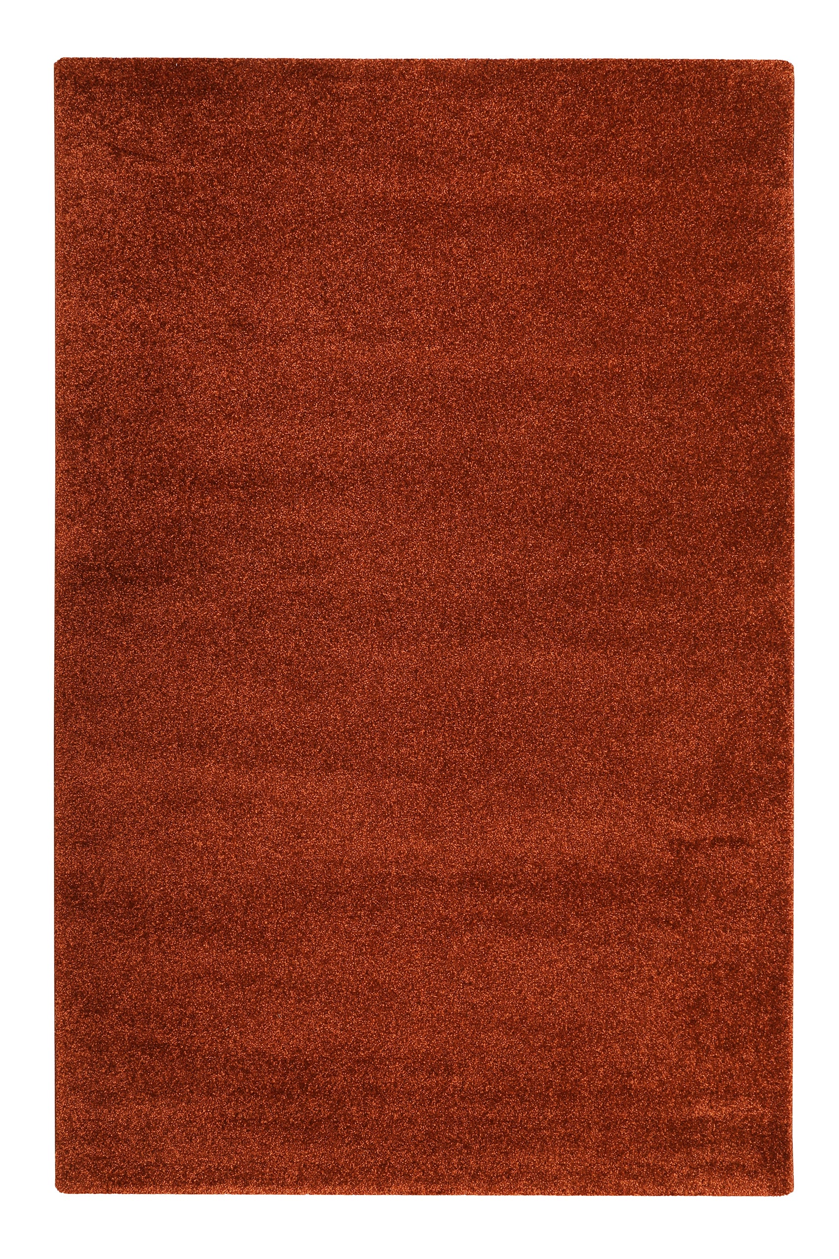 Tapis uni terracotta chiné belles densité et qualité 120x170 CALIFORNIA ...