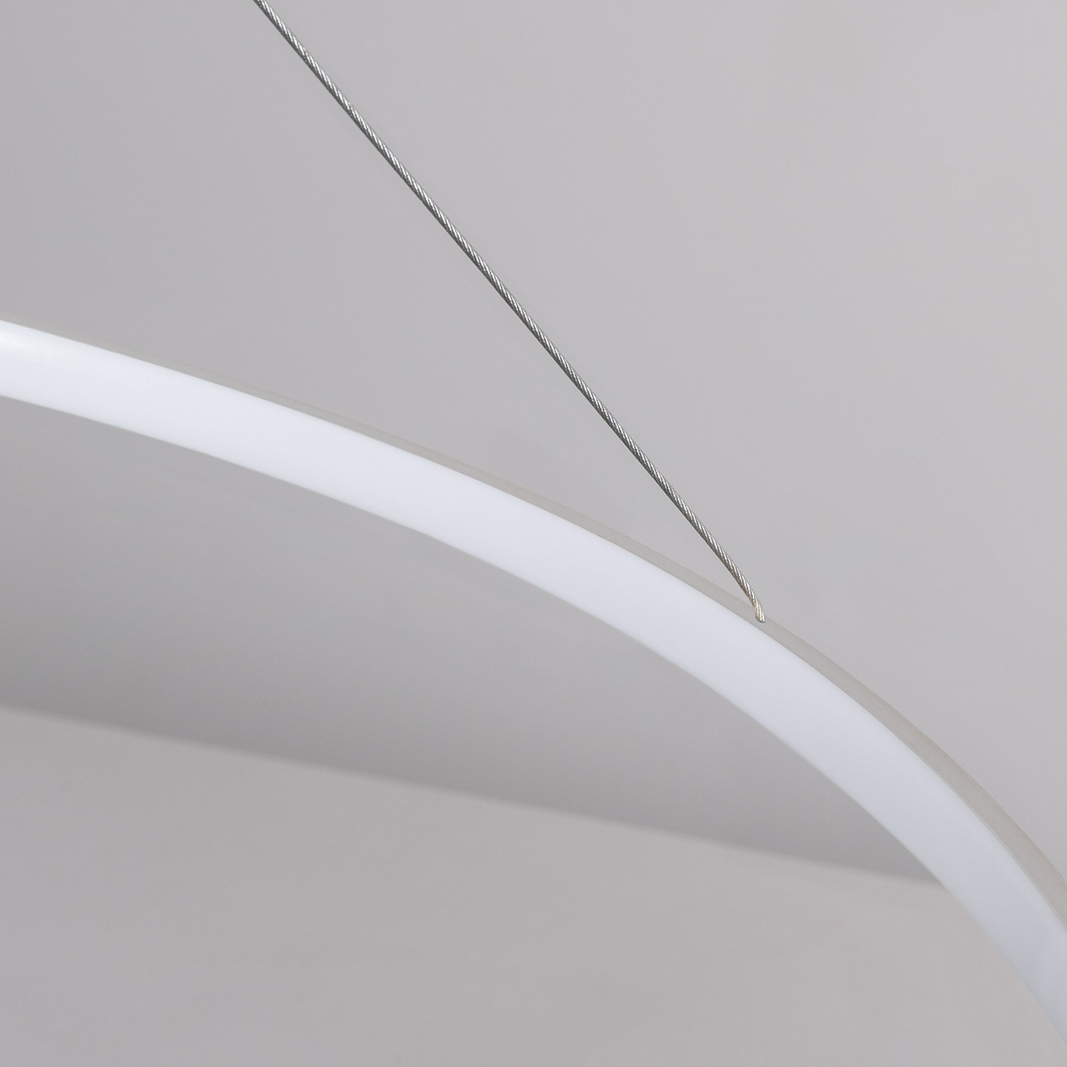 Lámpara Colgante LED 28W Aluminio CCT Seleccionable Big Ivalo Ø 1 Metro ...