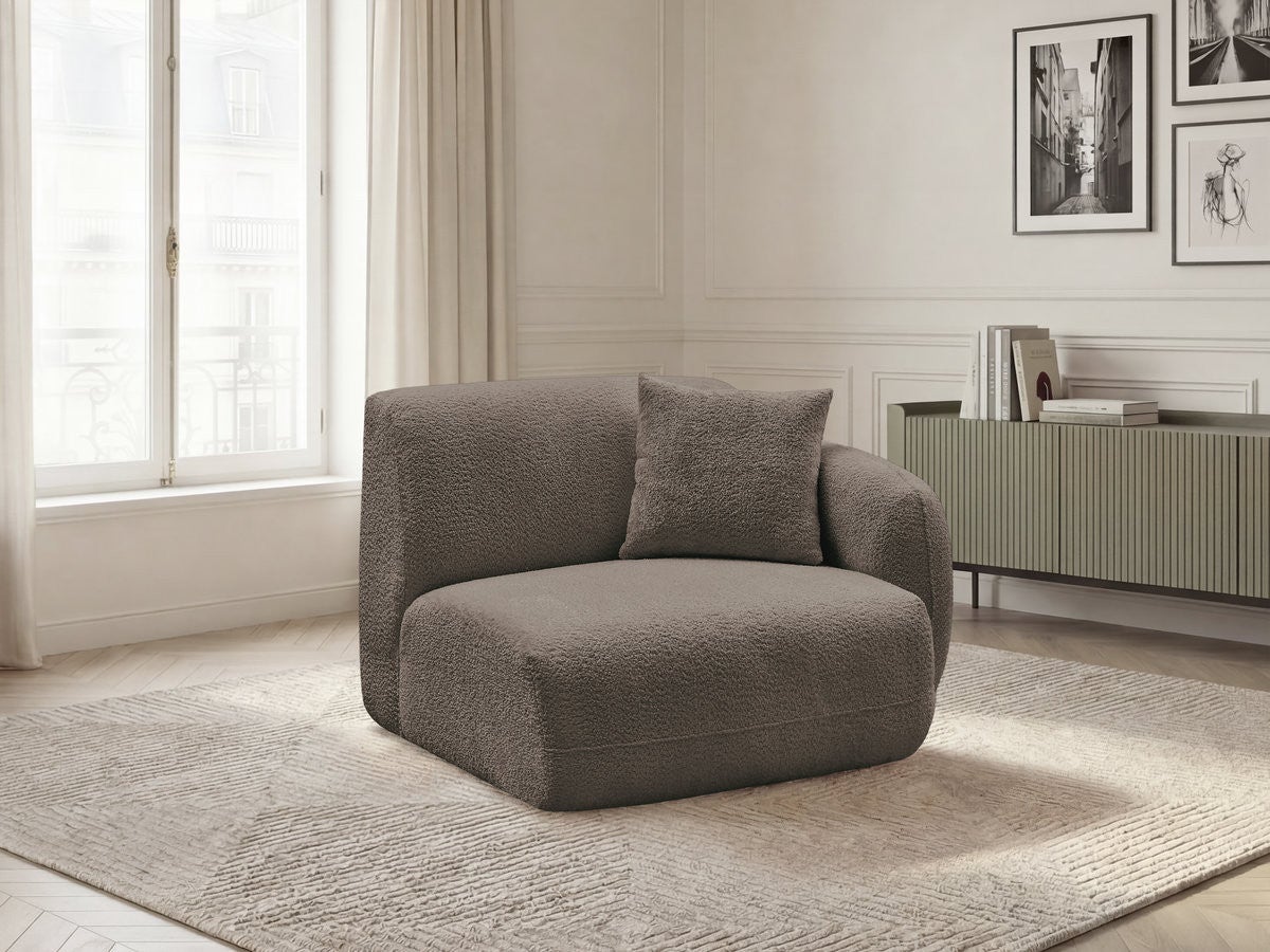 BOBOCHIC Chauffeuse 1 place avec accoudoir pour canapé modulable ANDA ...