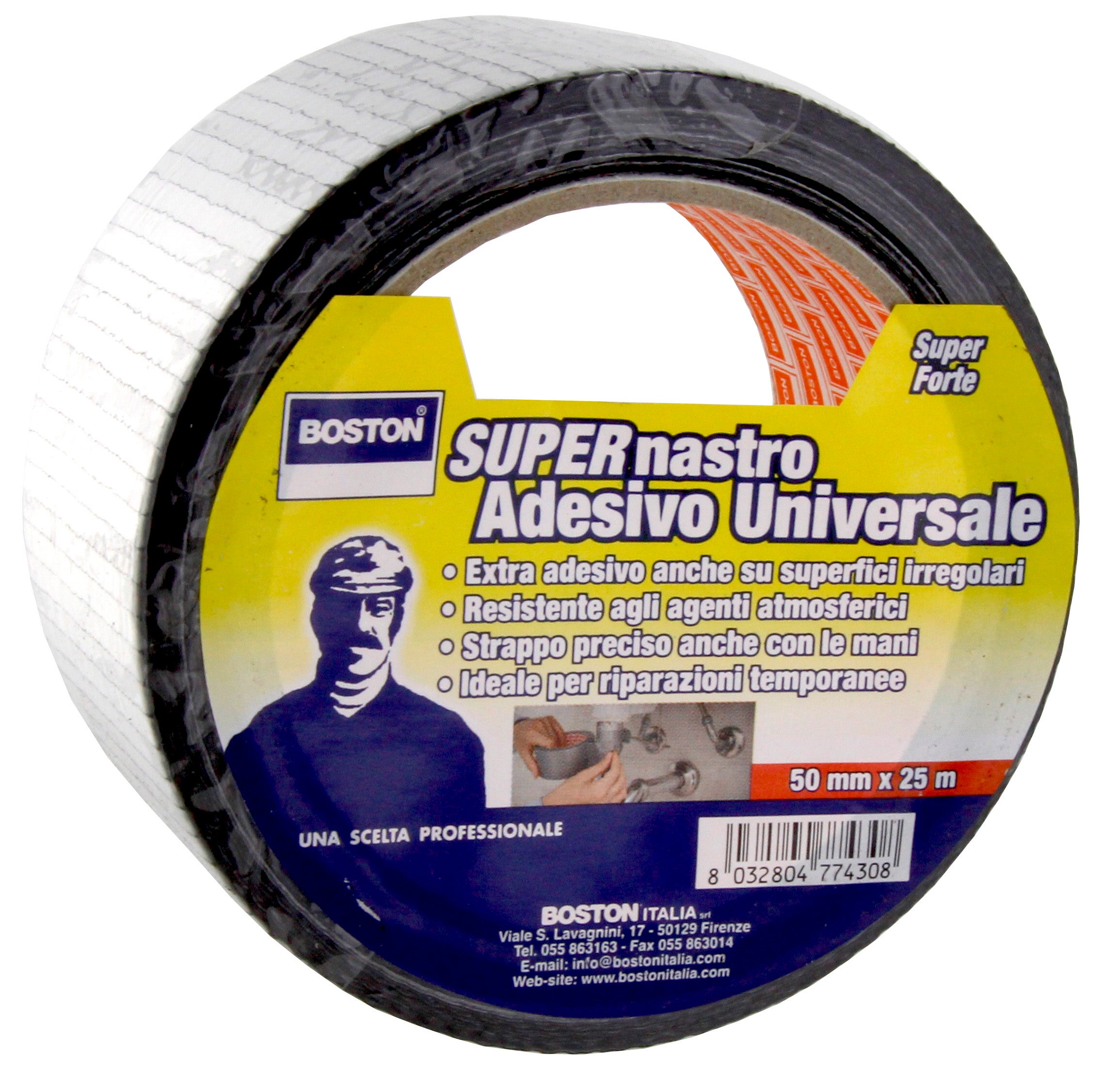 RUBAN SUPER AMÉRICAIN BOSTON 50MMX25M | Leroy Merlin