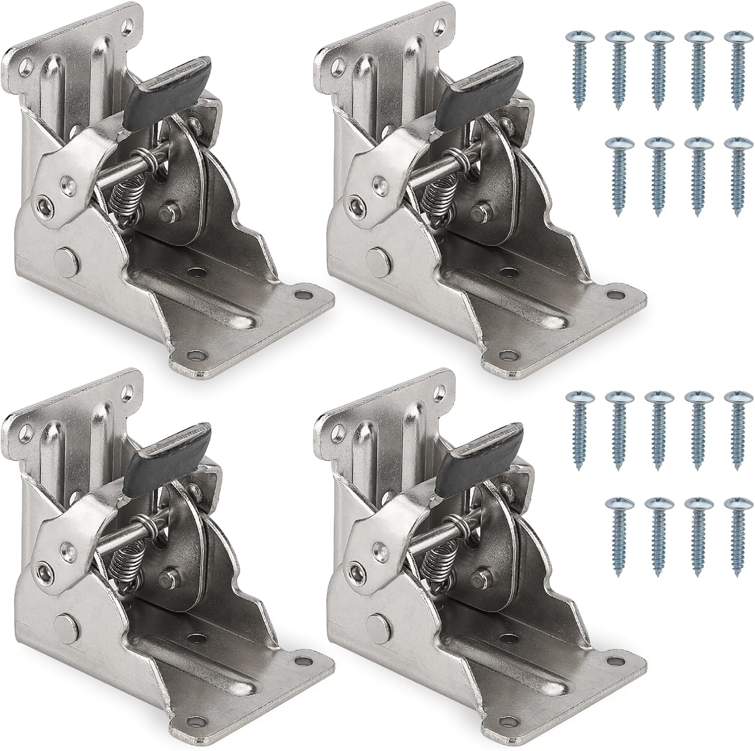Pied de table pliable Charnière 90° - Lot de 4 Charnières ...