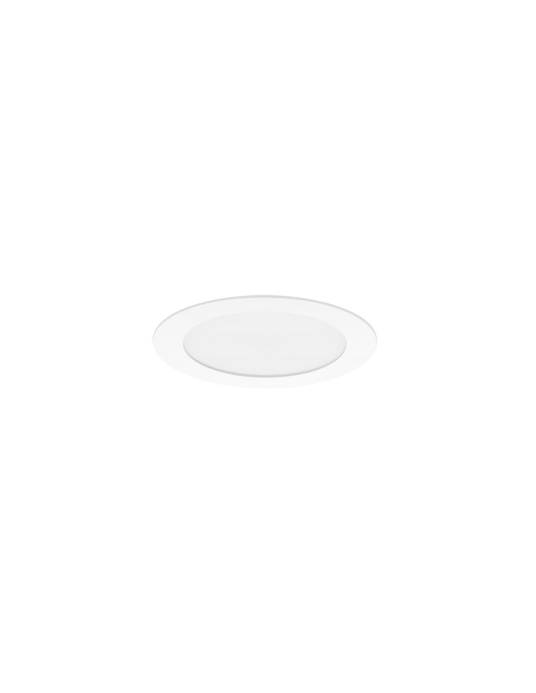 Downlight LED encastrable rond (12W 4000K 1440lm) IP44 Ø17,5x4,1cm coloris blanc | Leroy Merlin