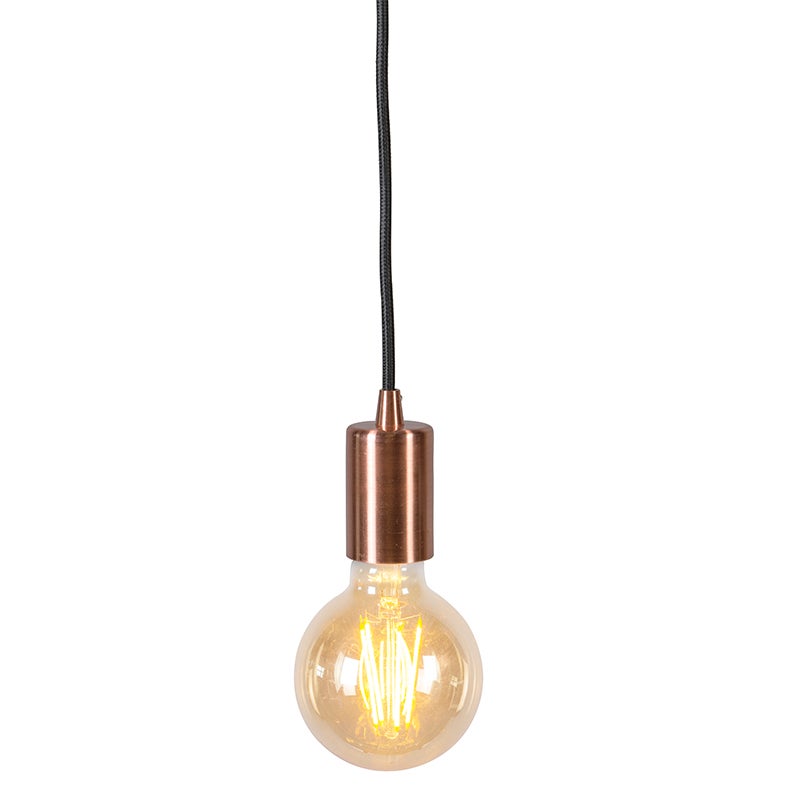 Petite suspension facil - 1 lumière - Ø 45 mm - Cuivre - Design ...