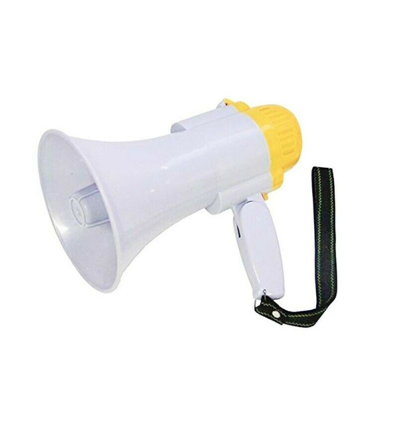 Megáfono 20W 25X15CM altavoz profesional portátil con ajuste de volumen ...