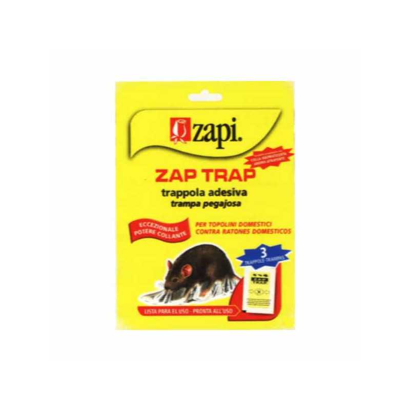 Pegamento Ratones Pastillas Zap Trap pcs. 3 Zapi | Leroy Merlin