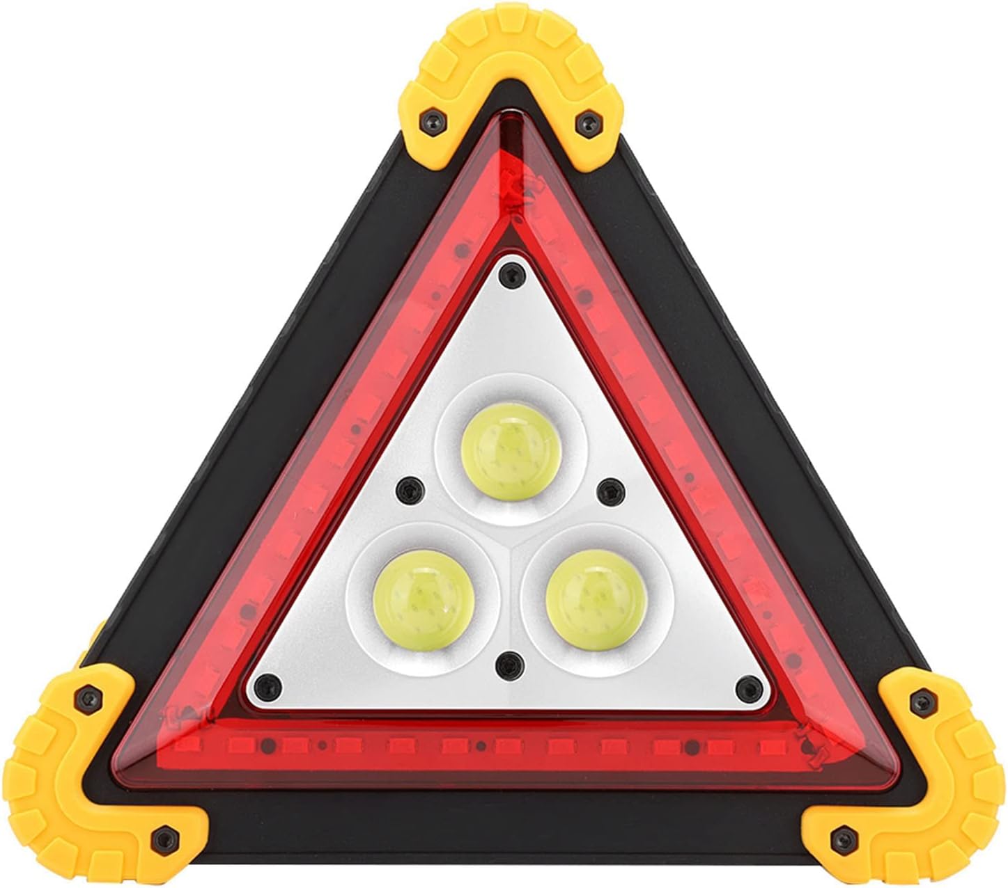 Triangle LED d'Urgence 30W – Signalisation Lumineuse Rouge pour Panne ...