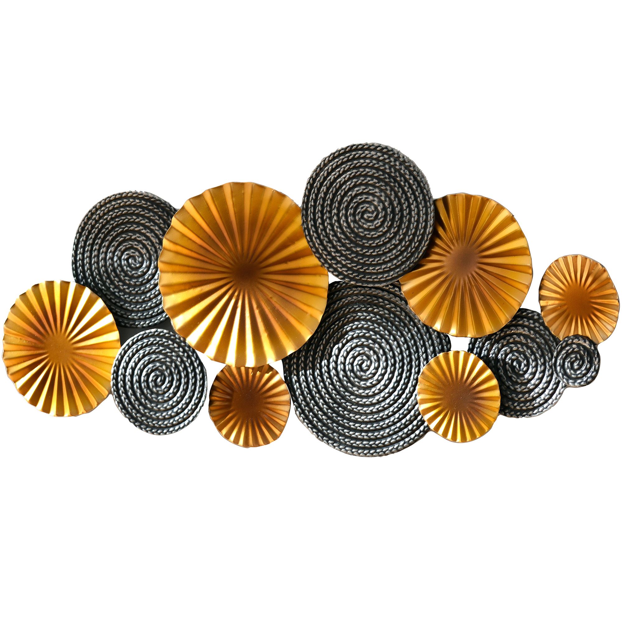 Objet décoration murale UMBRELLI noir en métal | Leroy Merlin