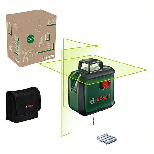 Bosch AdvancedLevel 360 Cross Line Laser (3 Laser Lines Including 360 ...