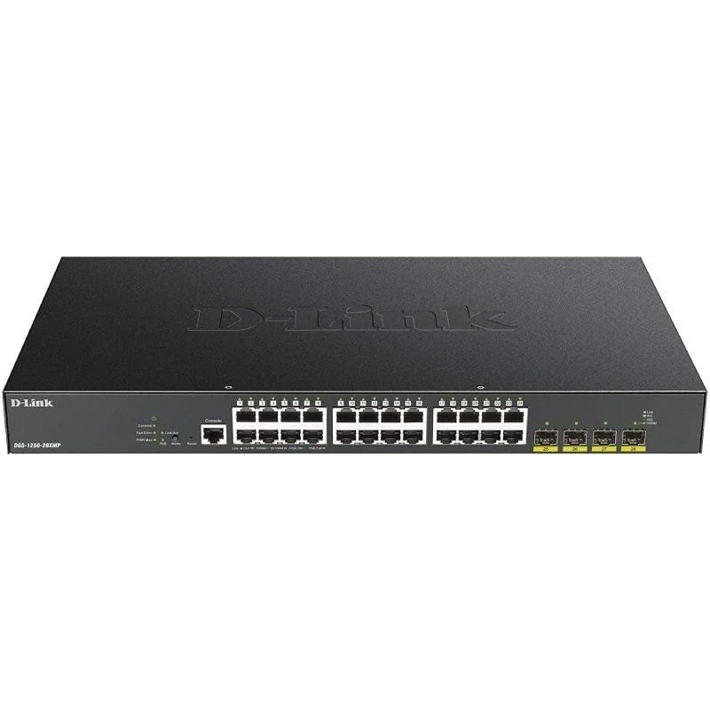 Switch D-Link Smart DGS-1250-28XMP 24 Puertos/ RJ-45 10/100/1000 PoE ...