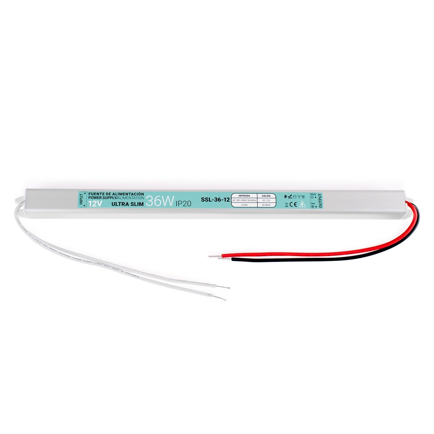 Fuente de alimentación ultra slim 12V - 36W - IP20 | Leroy Merlin