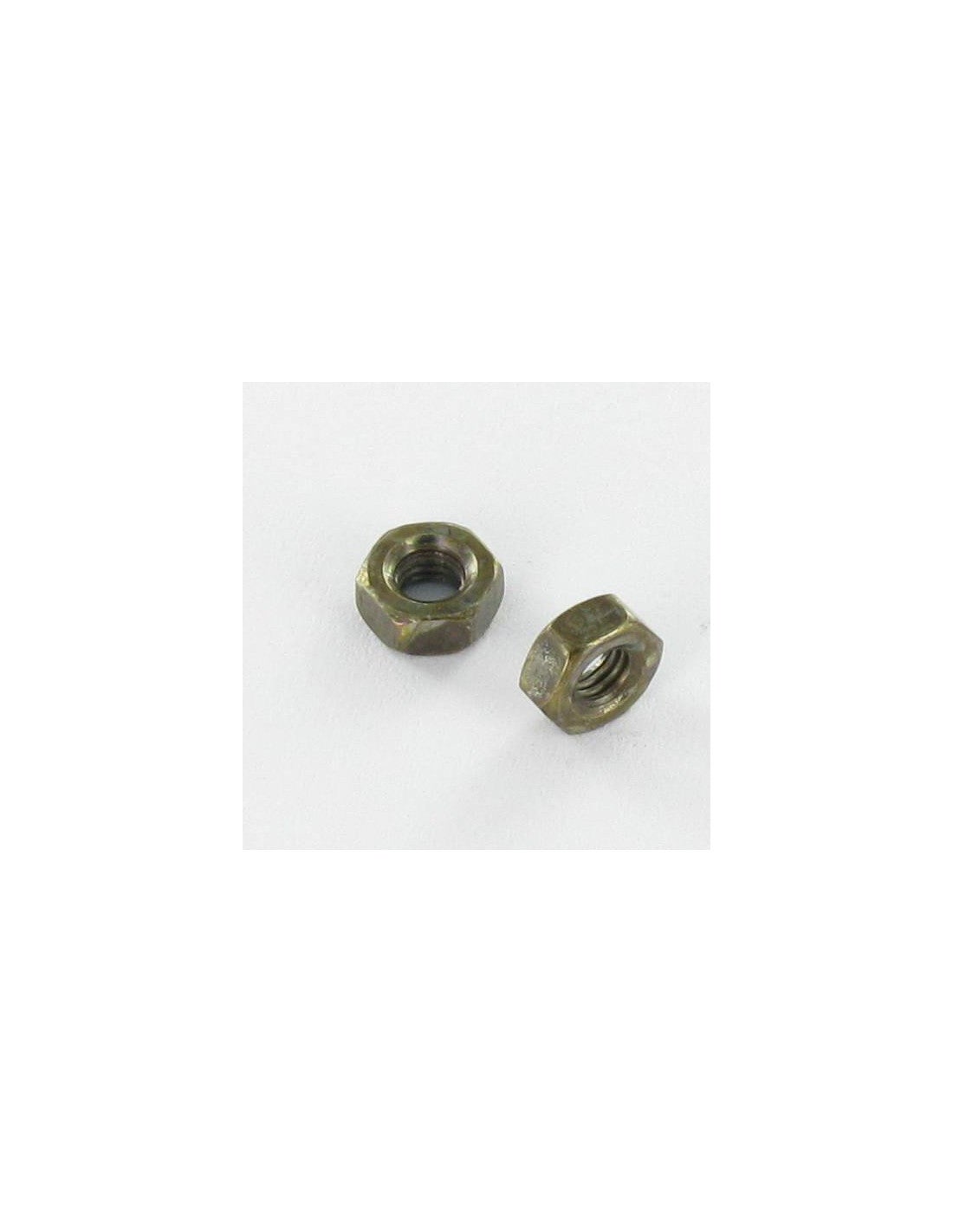 Ecrou Hexagonal M4 Acier brut Vert OLIV-100 pièces | Leroy Merlin