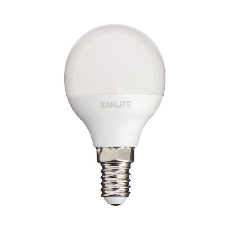 Xanlite - Ampoule LED SMD P45 Opaque, culot E14, 470 Lumens, conso. 5 ...