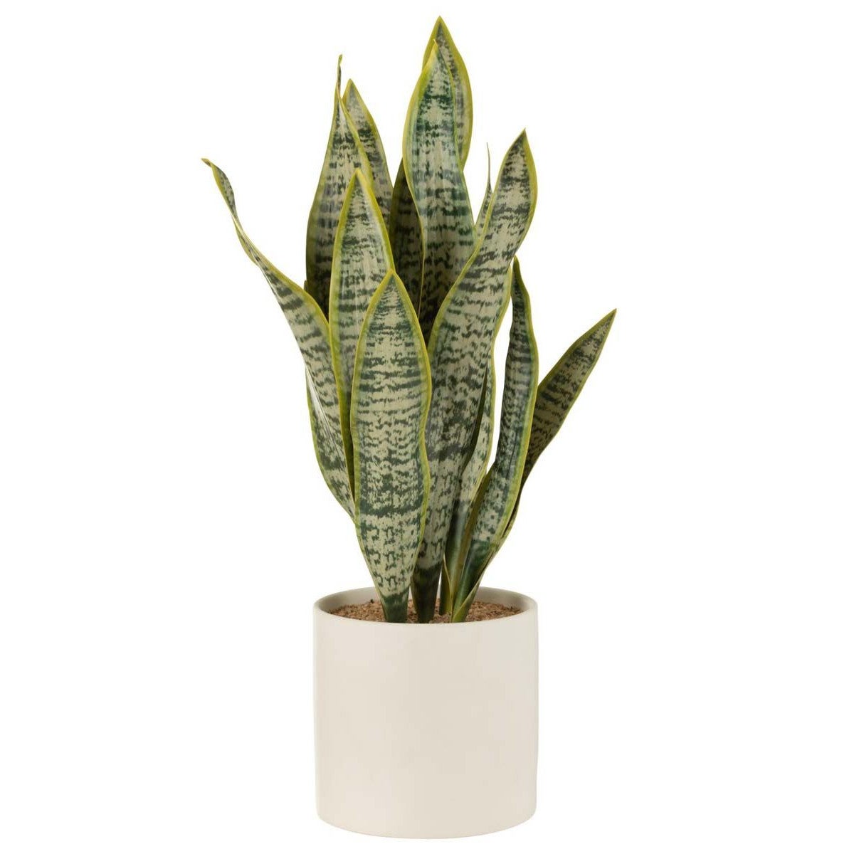 Plante Artificielle en Pot "Sansevieria" 60cm Vert | Leroy Merlin