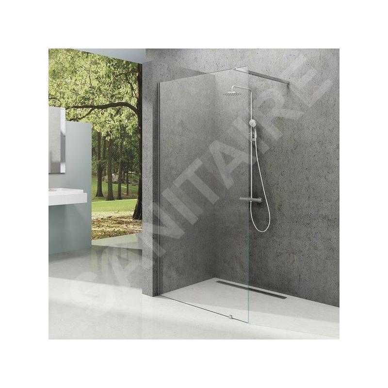Ravak Walk-In - Paroi de douche Walk-in Wall, 800x2000 mm, aluminium ...