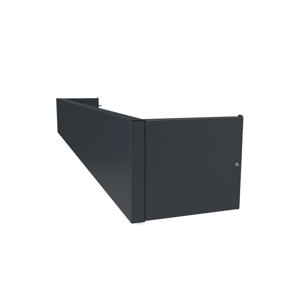 Cache coffre volet roulant 160 cm ATOLE - Gris anthracite RAL7016 ...