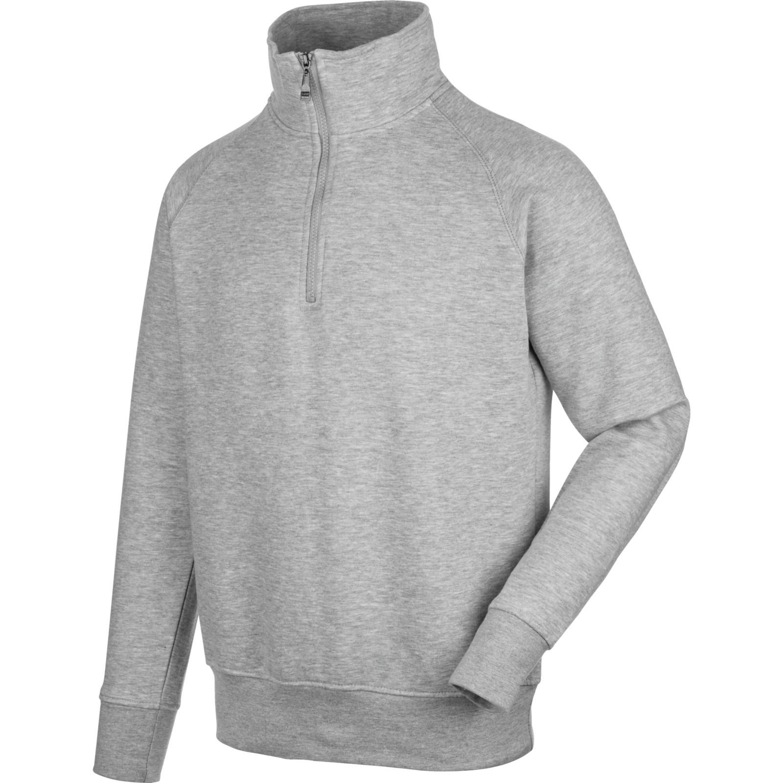 Sweat de travail ¼ de zip Job+ Gris | Leroy Merlin