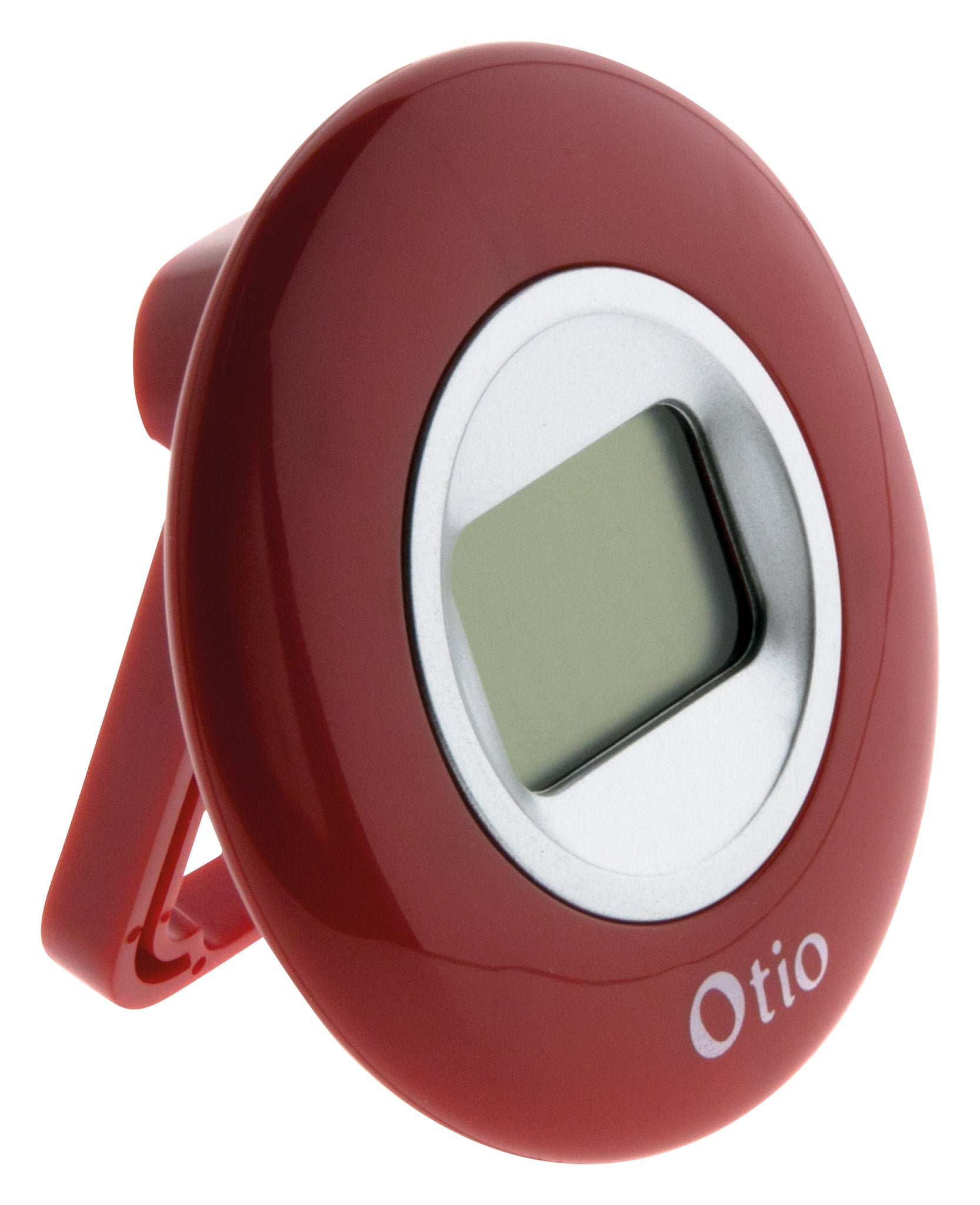 Termómetro de interior con plantalla LCD - Rojo - Otio | Leroy Merlin