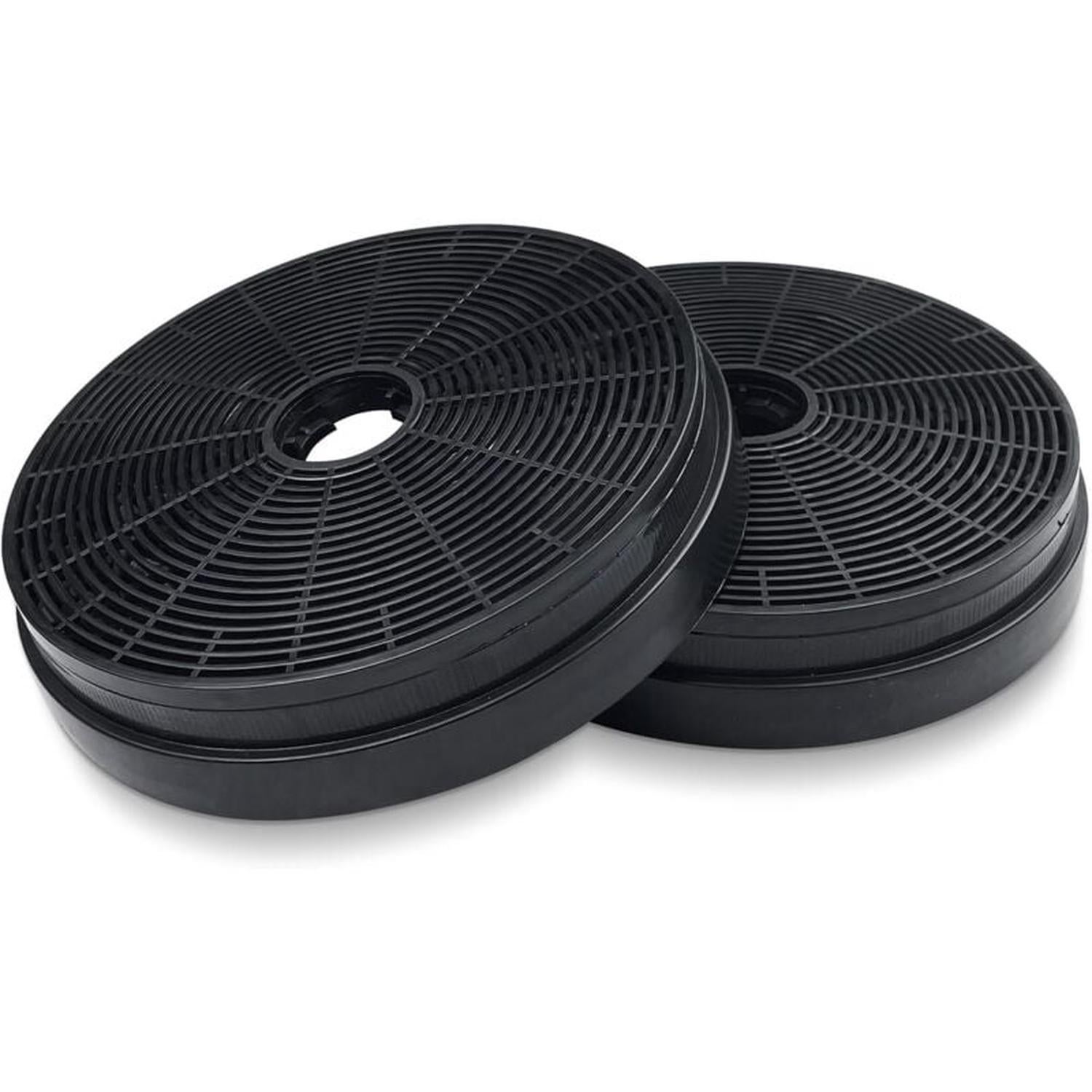 2x Filtro Campana Extractora, Ø175 mm Filtro de Carbón Activo Extractor ...