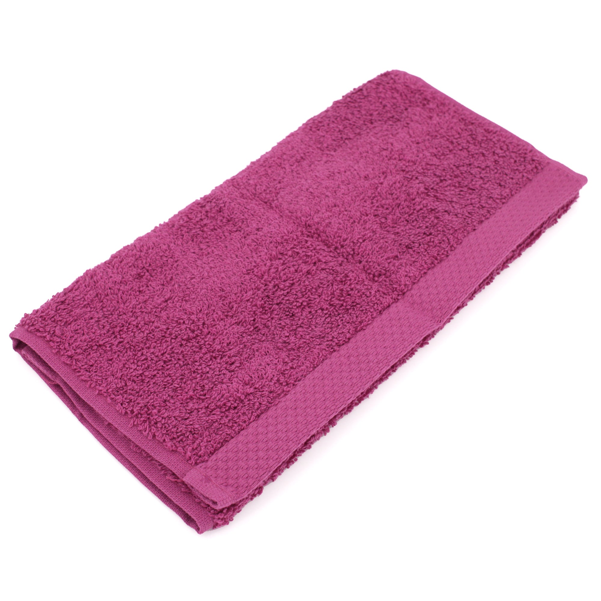 Serviette Invité 33x50 cm PURE Prune 550 g/m2 | Leroy Merlin