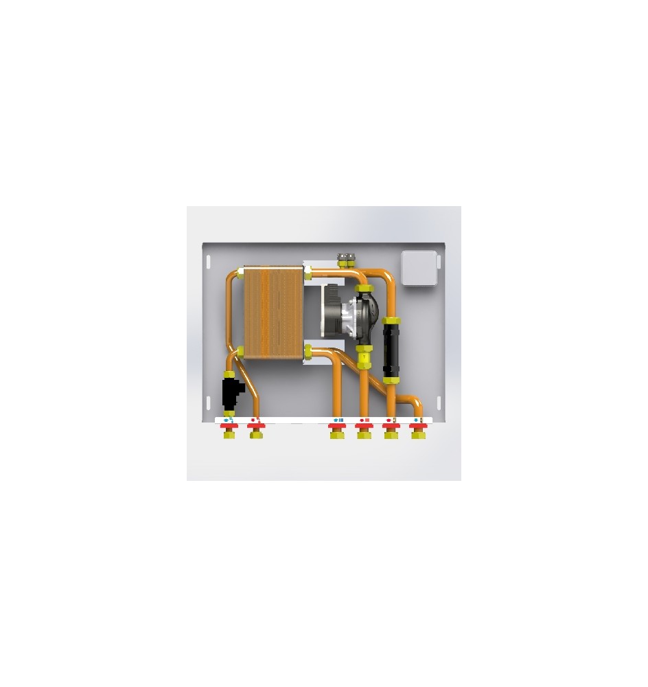 MODULE INTERFACE THERMOPR. ET PRODUCTION ECS MX135/2 MINI 30 kw 12 Lt/min | Leroy Merlin