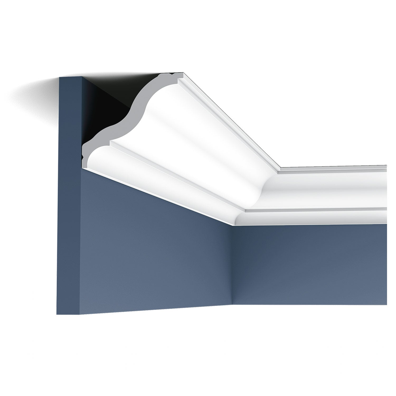 Corniche Moulure Cimaise Décoration de stuc Orac Decor CB503N BASIXX ...