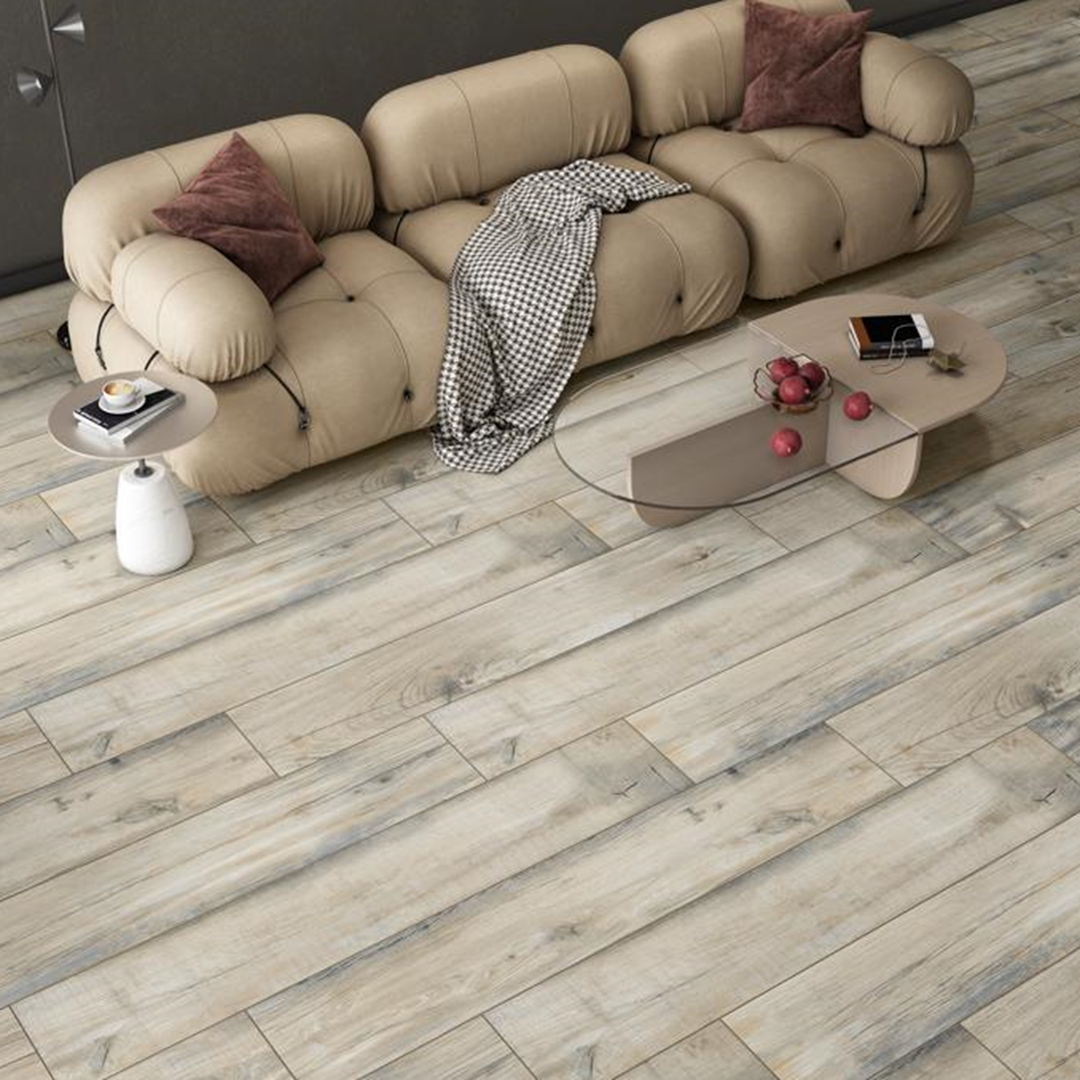 Baldosas imitación madera mate l.120 x L.20 cm Bohémian | Leroy Merlin