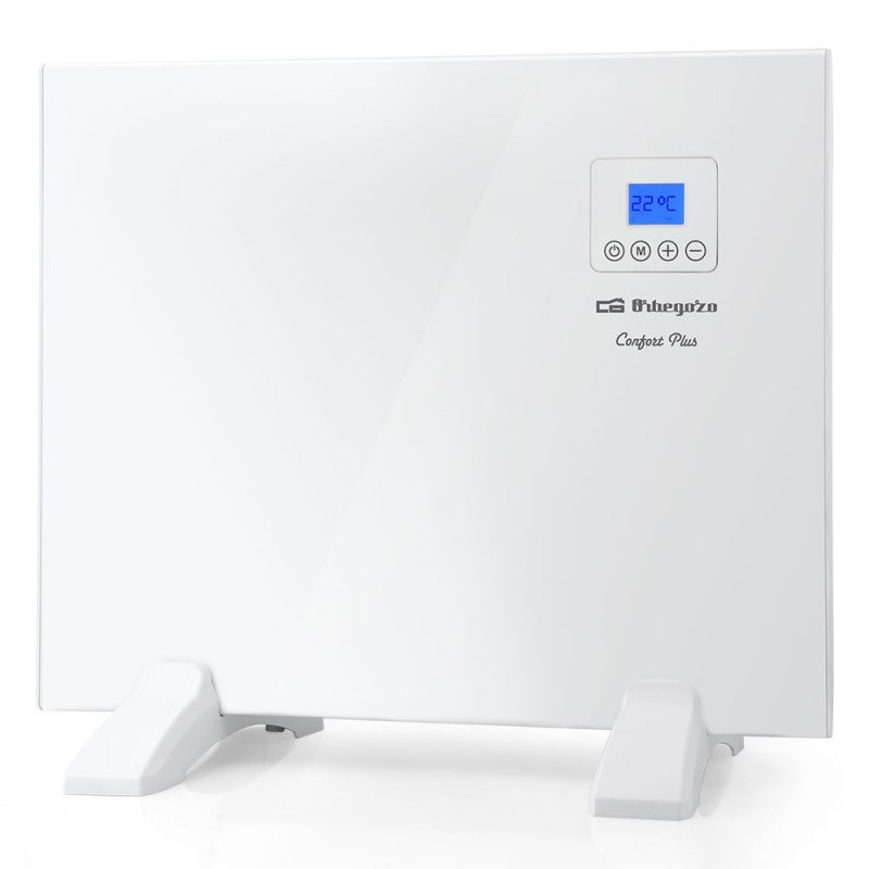 Panel radiante eléctrico 500W Orbegozo. Pantalla LCD, Calefactor ...