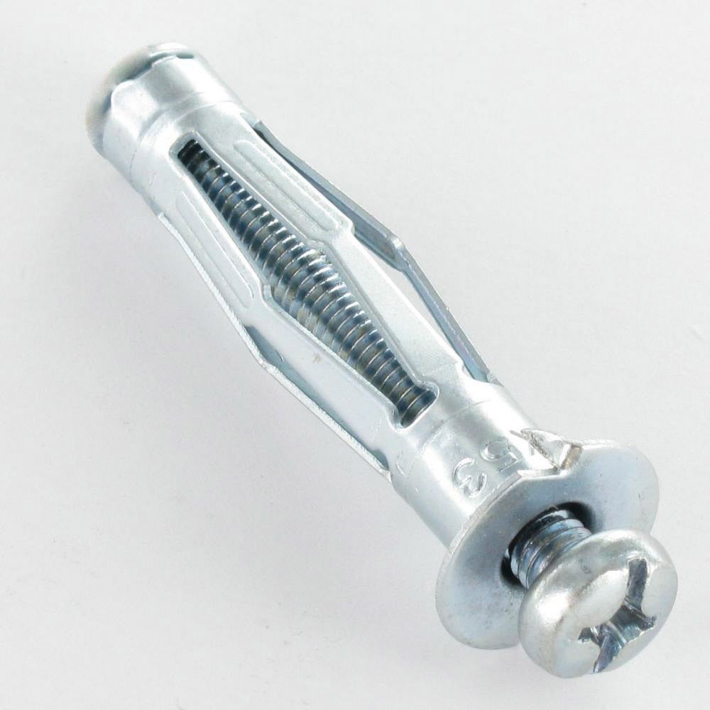 Cheville METAL 4X60 Avec Vis - 10 pièces | Leroy Merlin