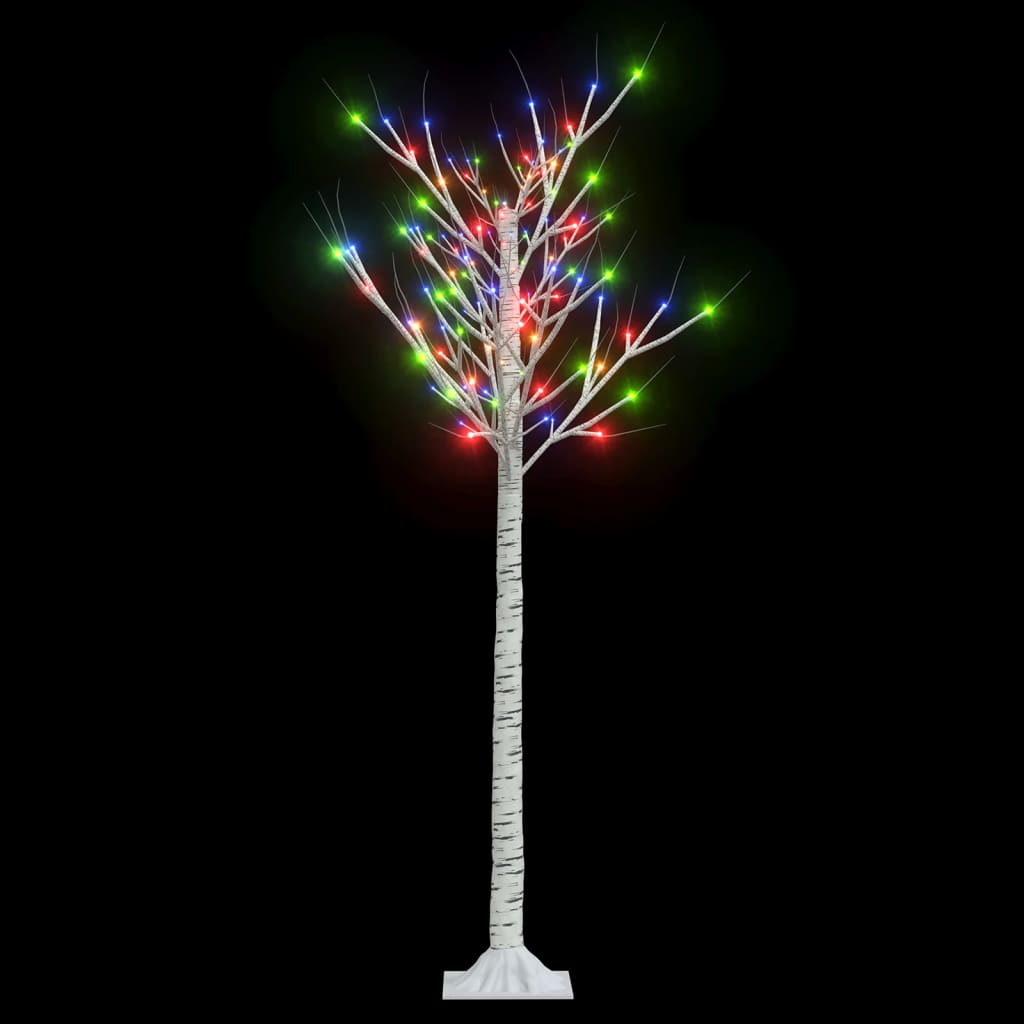 Albero di Natale LED colorato salice interno esterno 1,5 m | Leroy Merlin