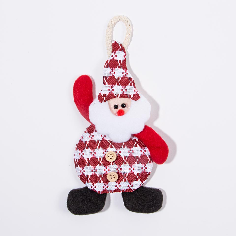 Ornement de Noël MERRY CHRISTMAS Père Noël 10x18cm | Leroy Merlin