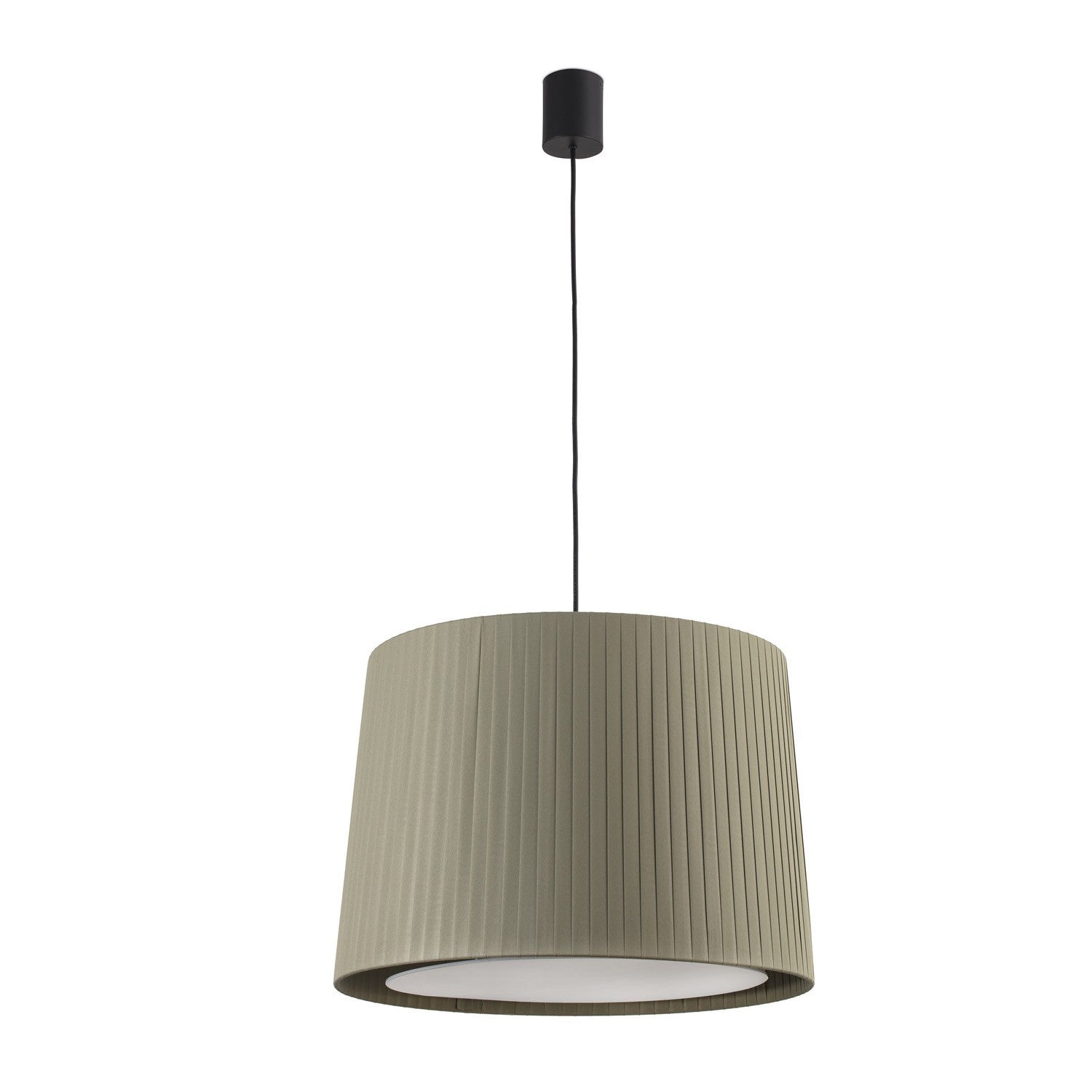 SAMBA Lámpara colgante simple negra/encintada verde 64315-46 | Leroy Merlin