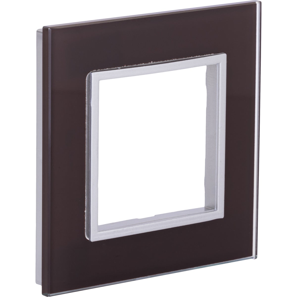 Placa de acabado simple de vidrio Kalya - Marrón - Zenitech | Leroy Merlin