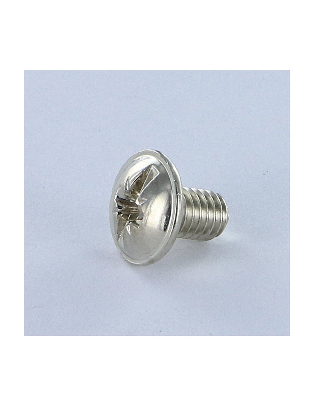 Vis Poelier tête ronde large TRL POZI et fendu M6X10 Acier nickelé-200 ...