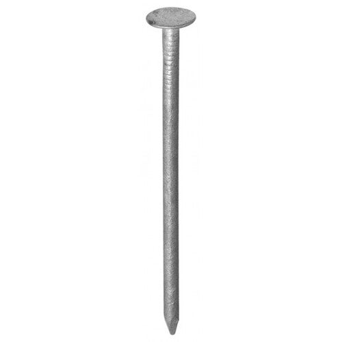 Pointe Tête plate extra-large Galvanisé 2,4x27 | Leroy Merlin