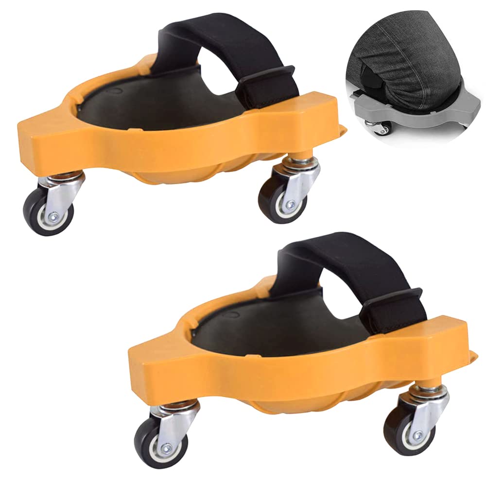Juego de 2 rodilleras resistentes para el trabajo - Con ruedas ...