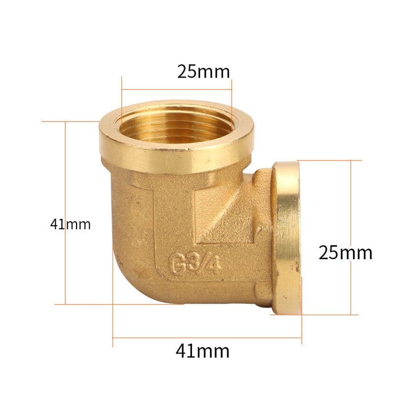 Codo de latón de 90 grados, accesorio de tubería de codo roscado, conector de codo macho x ...