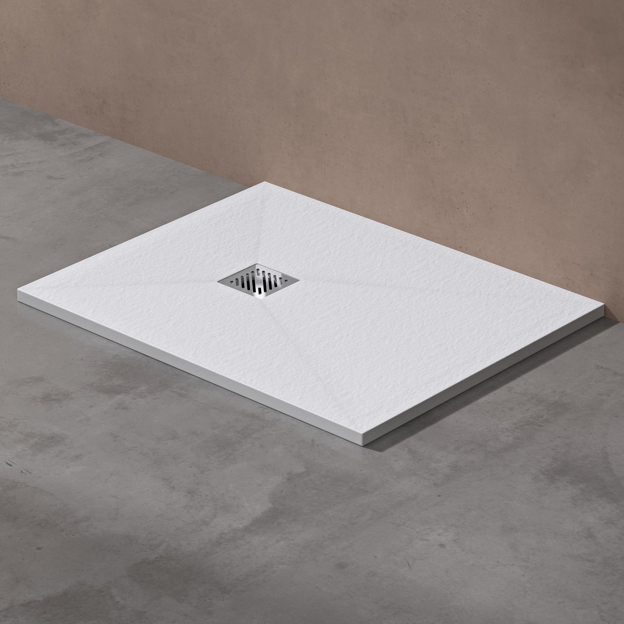 Doporro Receveur de Douche Ultra Plat 3 cm Bac à Douche Rectangulaire ...