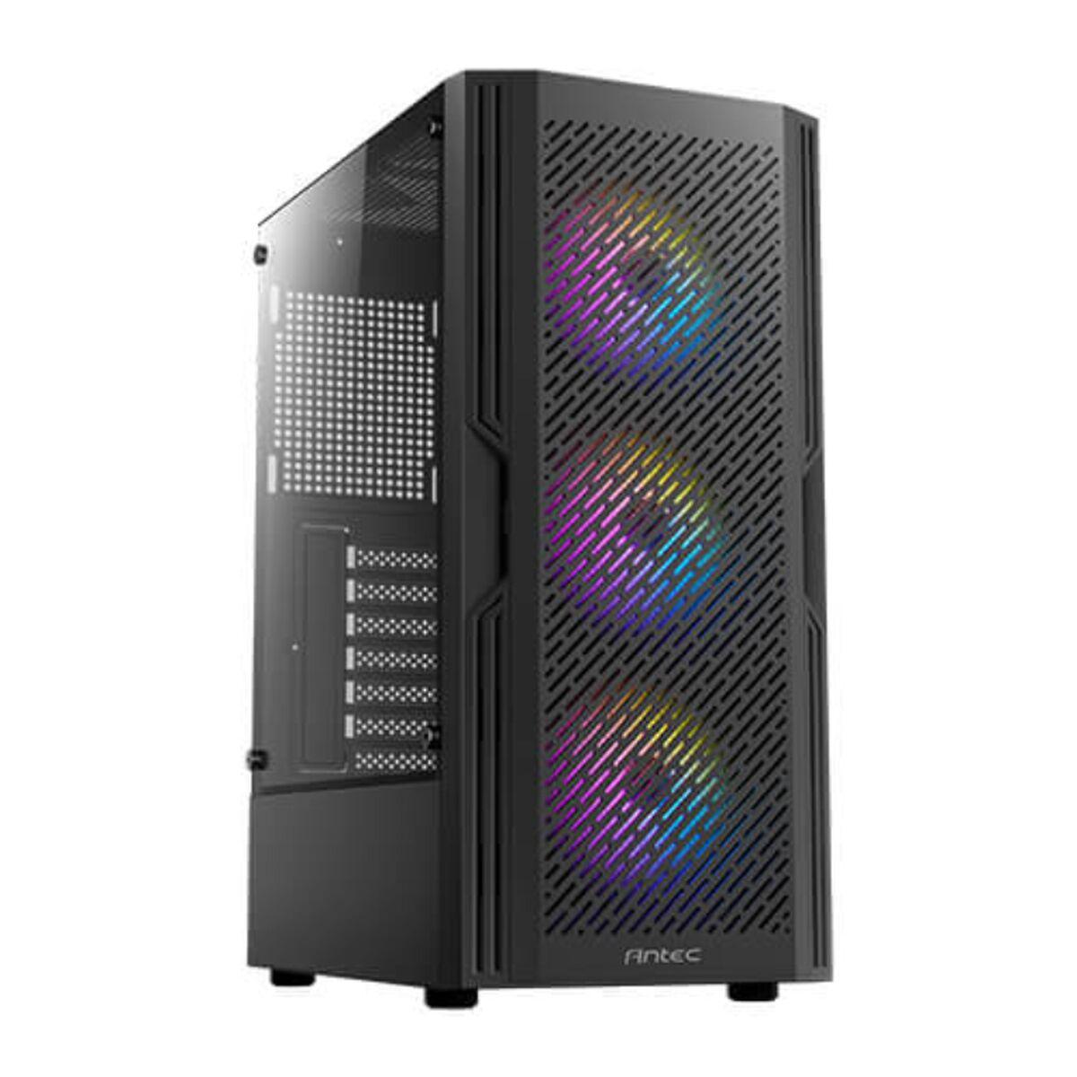 CAJA GAMING ANTEC AX20 MATX 2XUSB 2.0 SIN FTE NEGRO RGB | Leroy Merlin