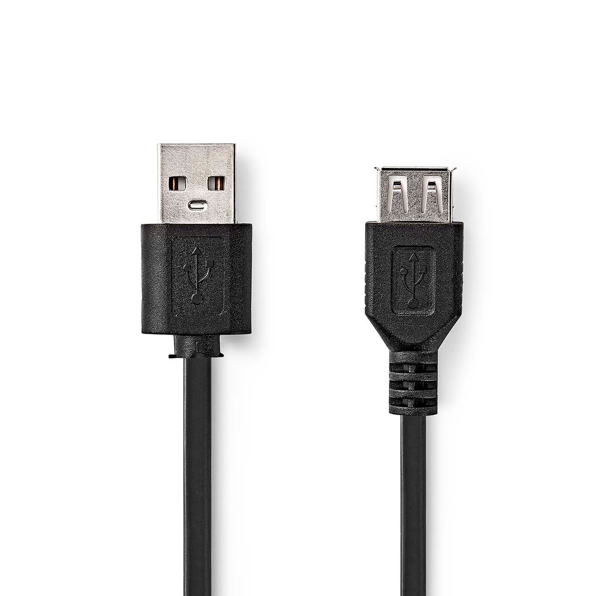 Cable USB - USB 2.0 - USB-A Macho - USB-A Hembra - 480 Mbps - Niquelado ...