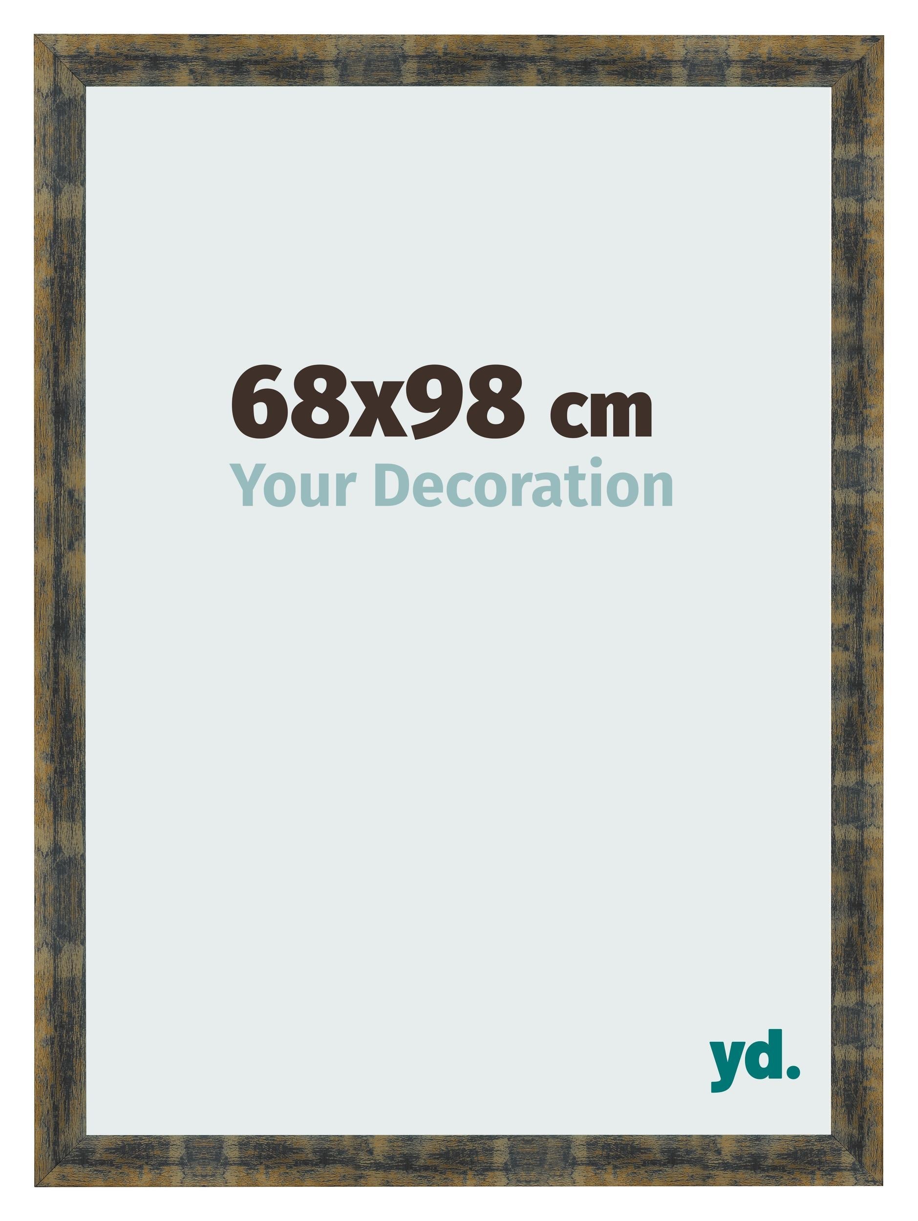 Yd. Cadre photo 68x98 cm - Bleu Or Melange - MDF - Pisa | Leroy Merlin