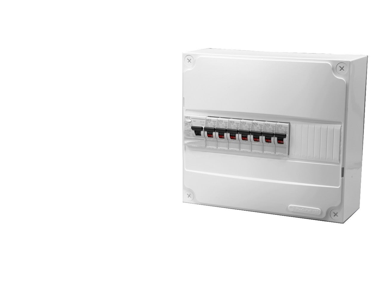 Tableau électrique precable ABB (7 disjoncteurs + 1 ID) | Leroy Merlin