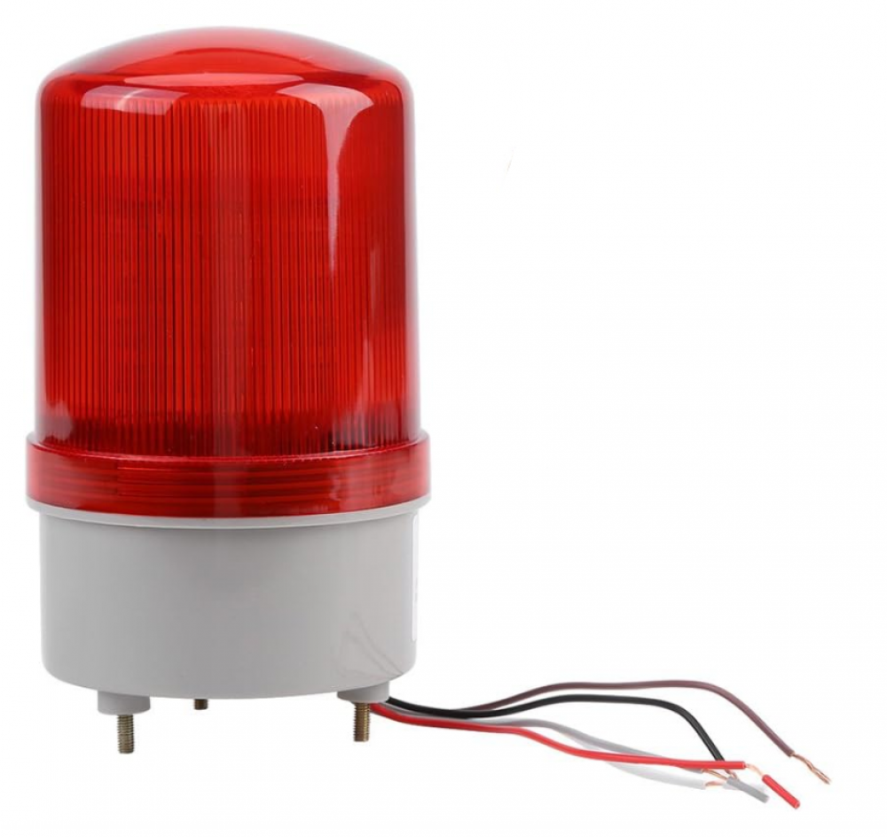 Lámpara LED de emergencia con luz roja intermitente giratoria, luz ...