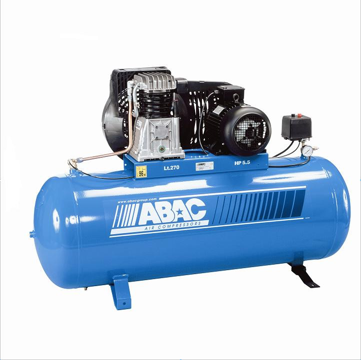 Compresseur d'air 5,5CV 270 litres B4900F/270 FT5,5 ABAC | Leroy Merlin