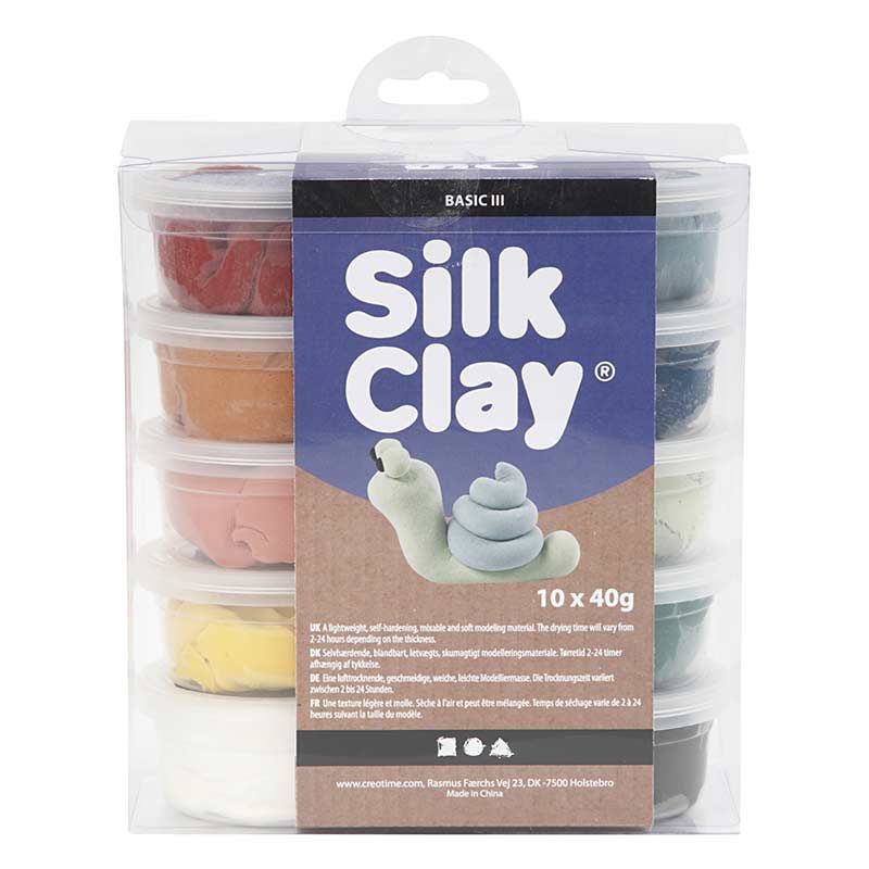 Set per modellare Silk Clay® - 10 X 40 g | Leroy Merlin