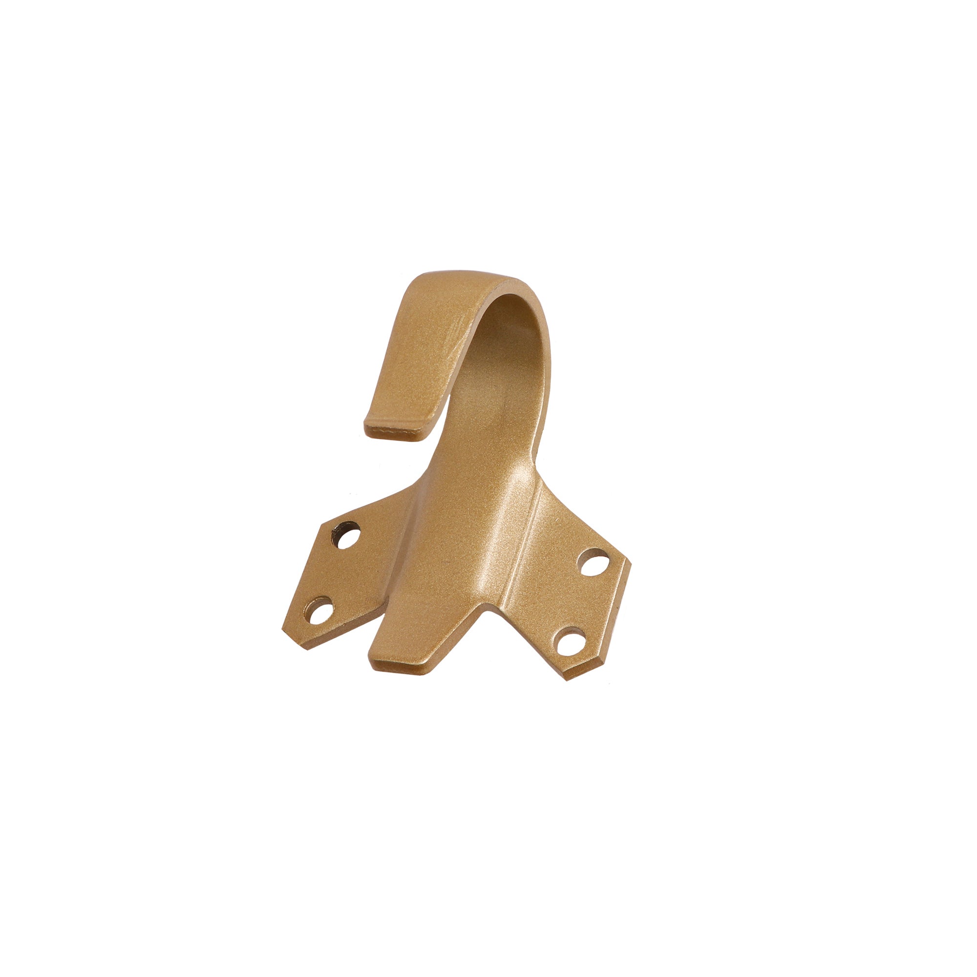 Crochet plat Aluminium Or | Leroy Merlin