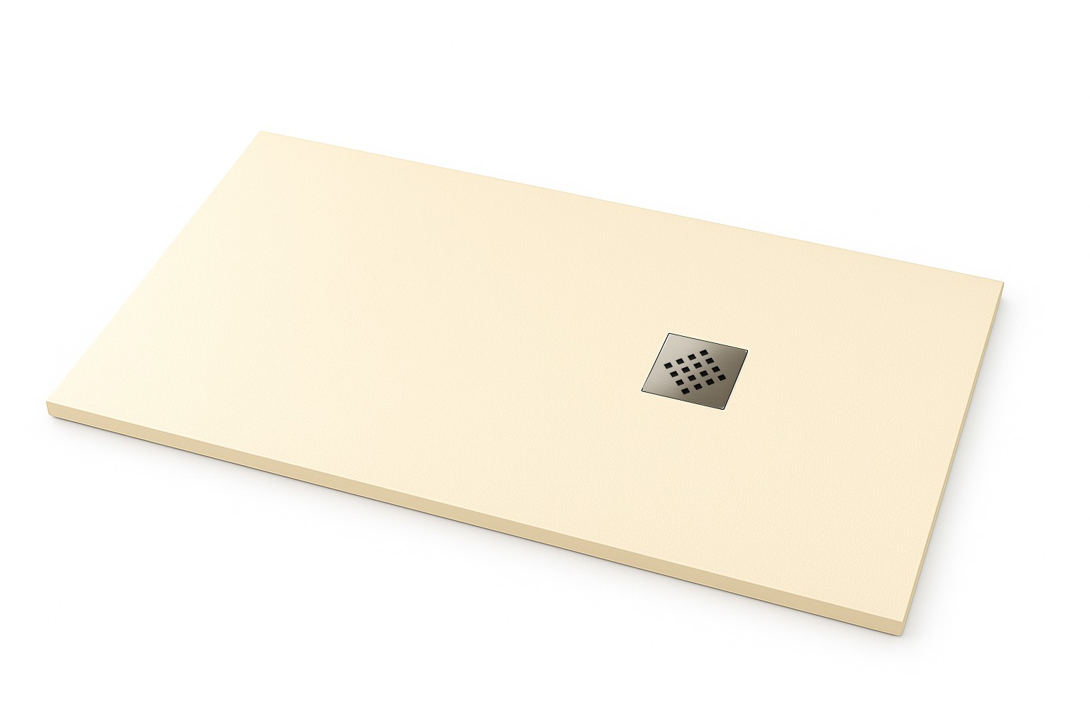 Plato de ducha Ardesia extraplano 75X160 cm color Crema intenso RAL ...